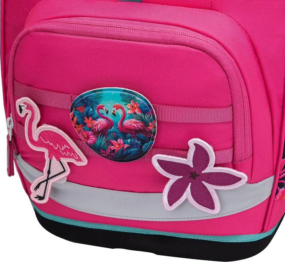 BAAGL Školní batoh Airy Plus Flamingo GRS