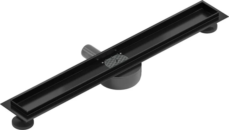 Mexen Flat 360° korpus k liniovému odtoku otočný 70 cm, černý - 1740070
