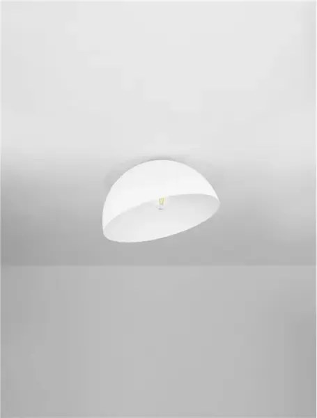 LED bílé moderní stropní svítidlo Gea