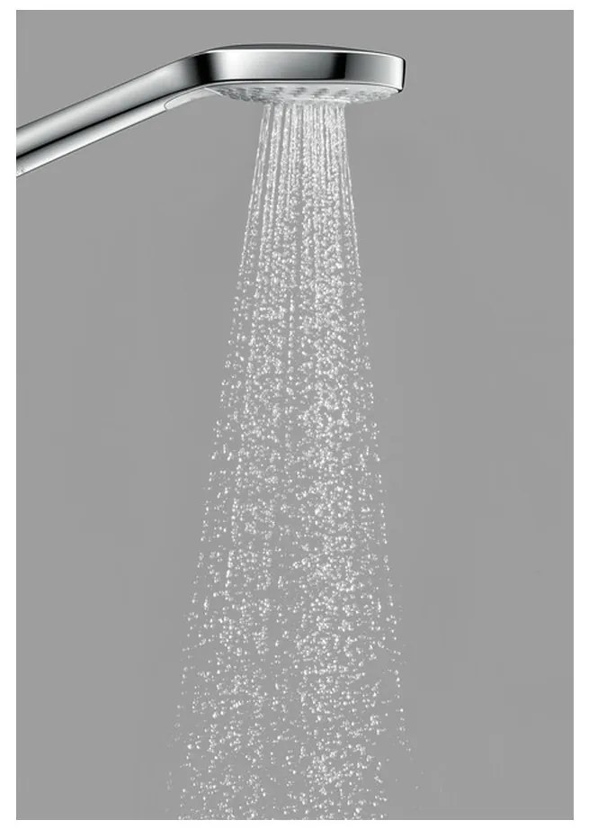 Hansgrohe Croma Select E, ruční sprcha Multi EcoSmart 9 l/min, bílá/chromová, HAN-26811400