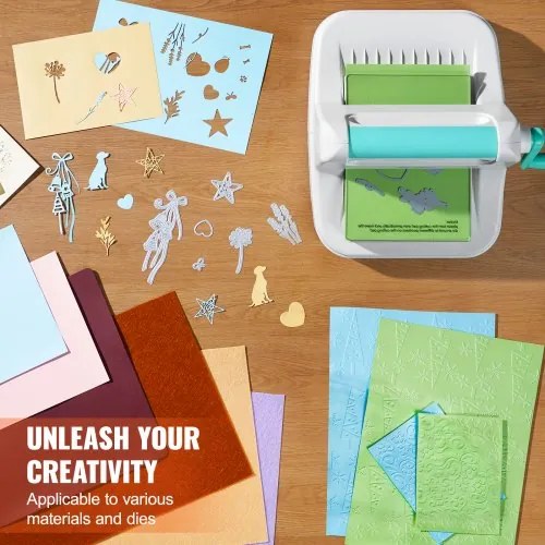 Ruční vysekávací embosovací stroj 15,2 cm otvor pro Art Craft Scrapbooking
