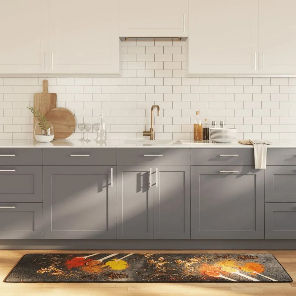 Kuchyňský koberec vícebarevný 60x180 cm pratelný 136625