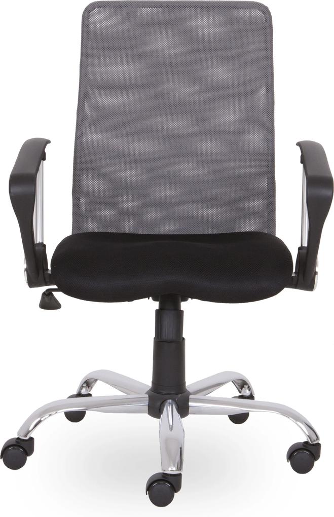 SEGO CZ Kancelářská židle SEGO Roma šedá
