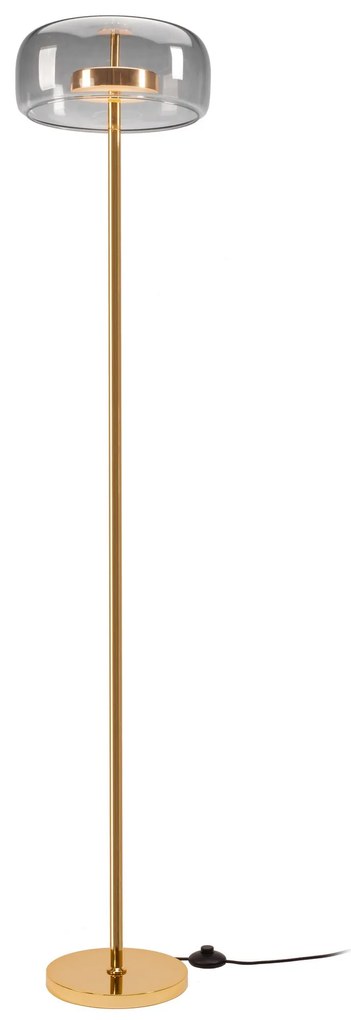 Toolight - podlahová stojací lampa Reno E27, 300216, zlatá, OSW-09853