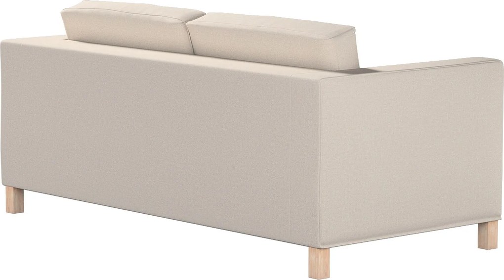 Potah na pohovku IKEA  Karlanda rozkládací, krátký barva šedá látka pletený vzor