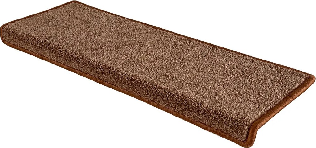 Vopi Nášlapy na schody Capri měděný obdélník, samolepící - 24x65 obdélník (rozměr včetně ohybu)