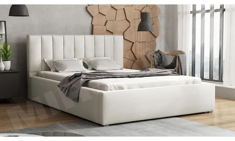 Čalouněná postel Sonden s roštem, Rozměr postele: 200x200, Potah: Victoria 14 864