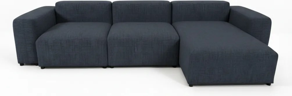 Rohová modulární sedací souprava do L MODINI, 330 cm Barva látky Moly: Zelená (Moly 37)