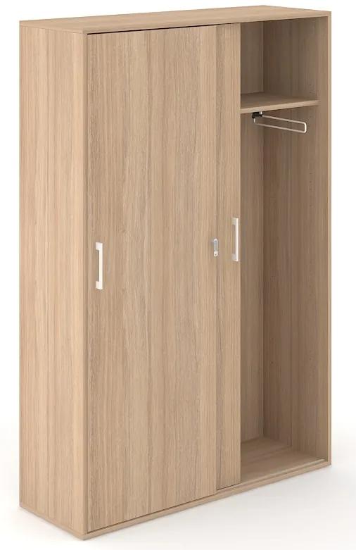 NARBUTAS - Šatní skříň CHOICE 5H s posuvnými dveřmi, 120x40x178 cm / C5S121 /