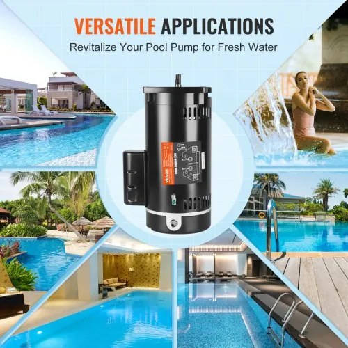 1,49 kW motor bazénového čerpadla 230 V 60 Hz 7,8 A 56Y 3450RPM 50μF/250 V