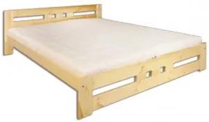 Drewmax Dřevěná postel 180x200 LK117 gray