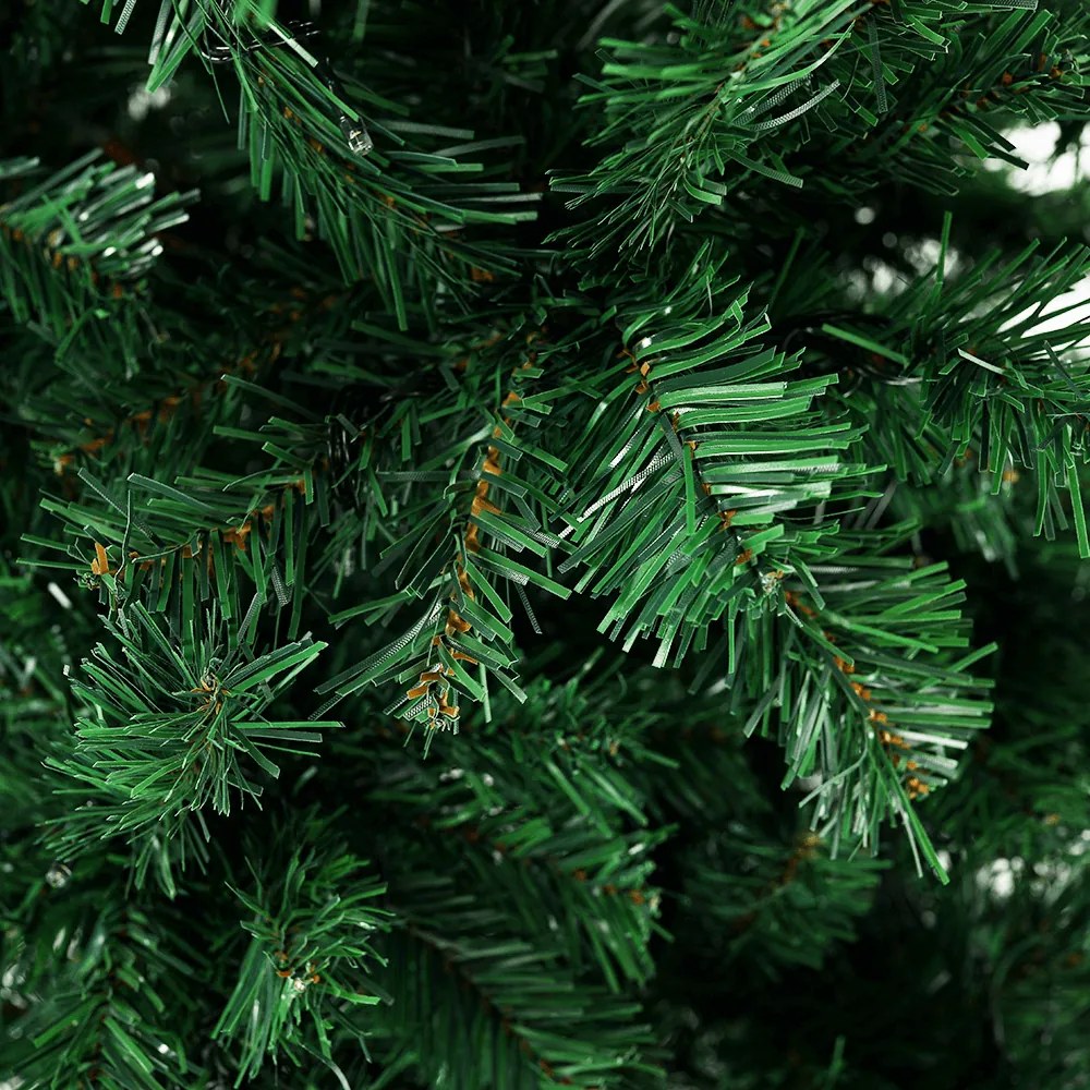 Vánoční stromek se světýlky, zelená, 180 cm, LED450, CHRISTMAS TYP 5