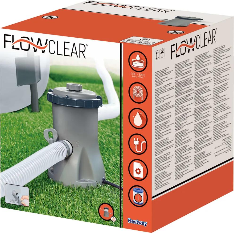 Bestway Bazénové filtrační čerpadlo Flowclear 1 250 l [92871]