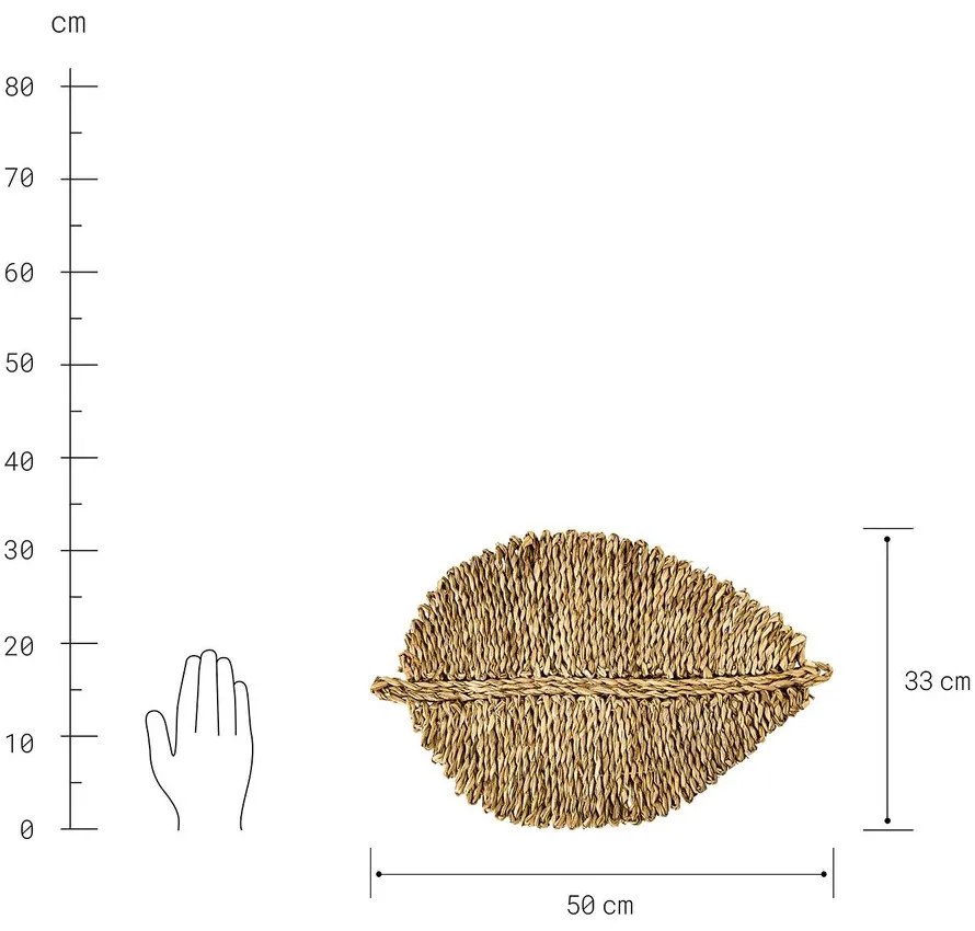 Butlers LEAF Prostírání list 50 x 33 cm