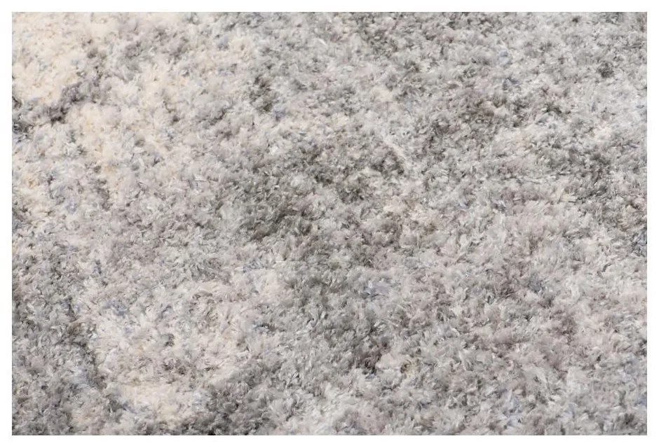 Kusový koberec shaggy Feride šedý 120x170cm
