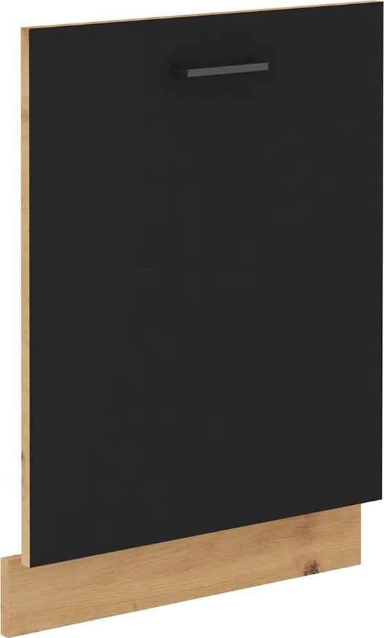 Kuchyňská linka MODENA | 240x240 cm | UNI dvířka | EXTRA VYSOKÁ | artisan/černá