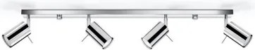 Bodové svítidlo SOLLUX Ring 4l GU10 4x40W bez zdroje SL.0731 chrom