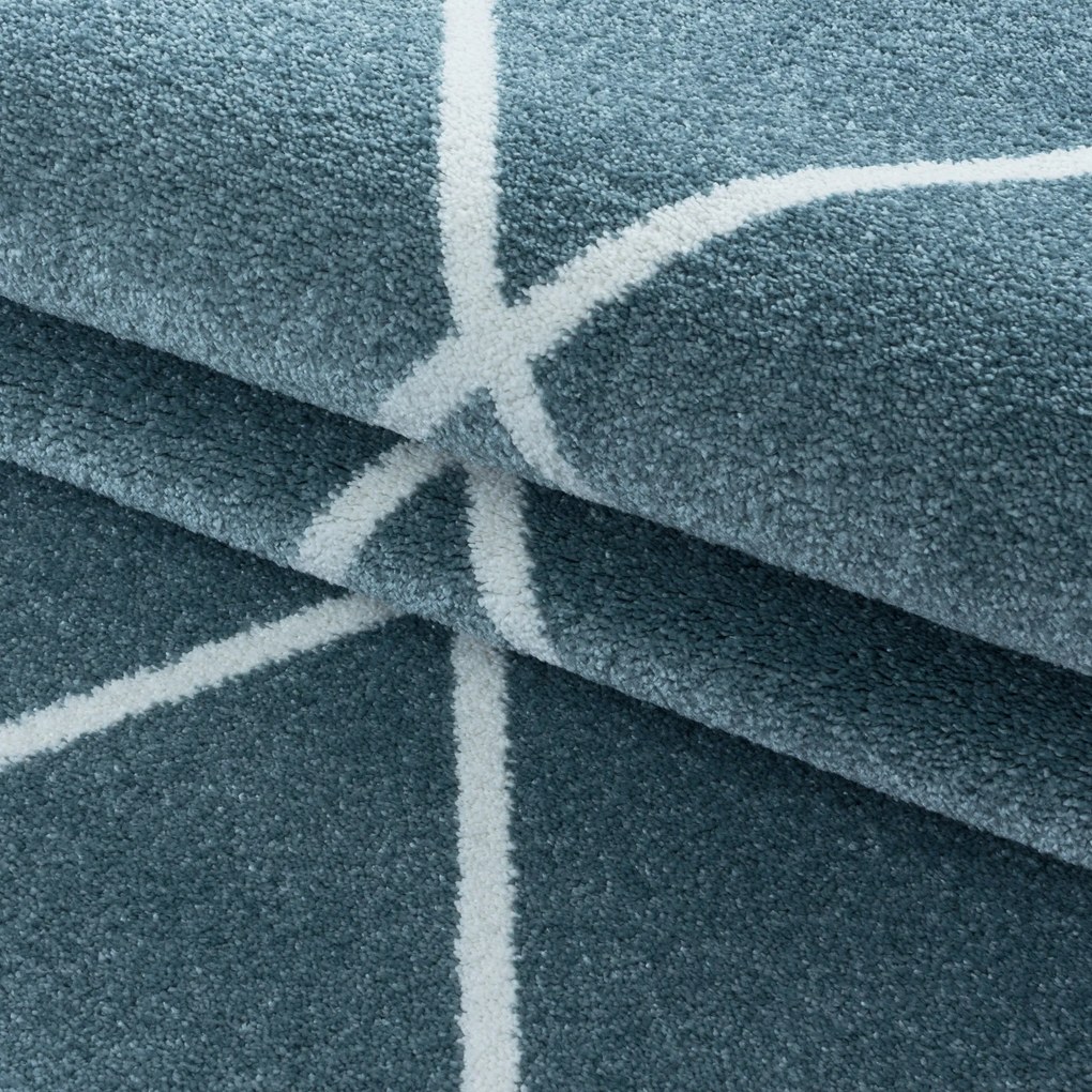 Ayyildiz Kusový koberec RIO 4601, Modrá Rozměr koberce: 80 x 150 cm