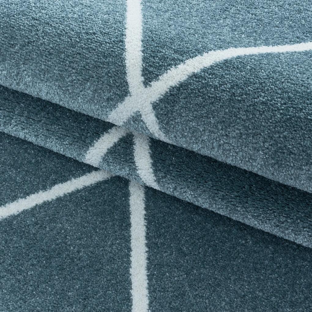 Ayyildiz Kusový koberec RIO 4601, Modrá Rozměr koberce: 80 x 250 cm