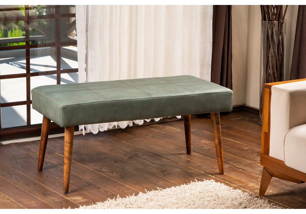 Atelier del Sofa Taburet Pole - Green, Zelená