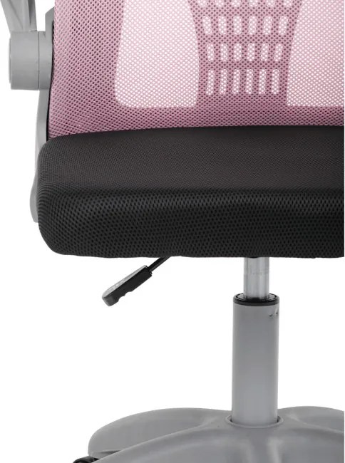 Dětská otočná židle růžová KA-K2008 PINK