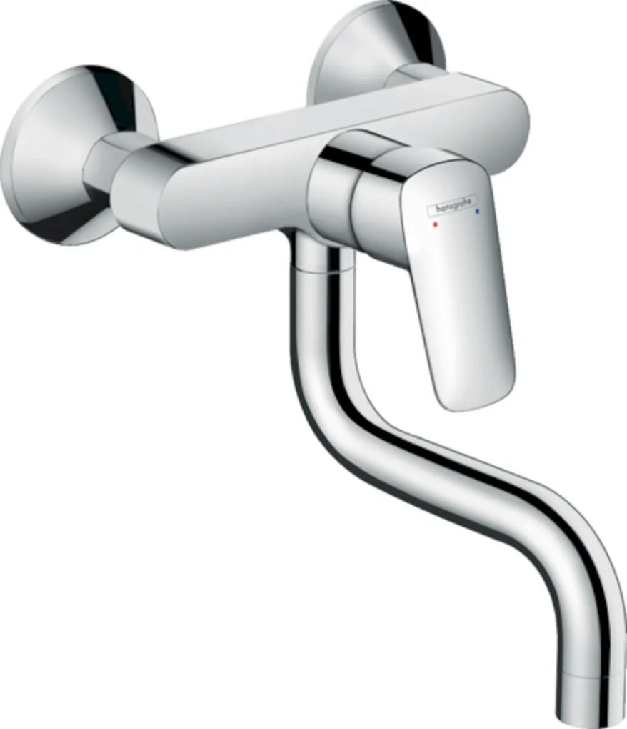 Dřezová baterie Hansgrohe Logis M31 s otočným raménkem 150 mm chrom 71836000