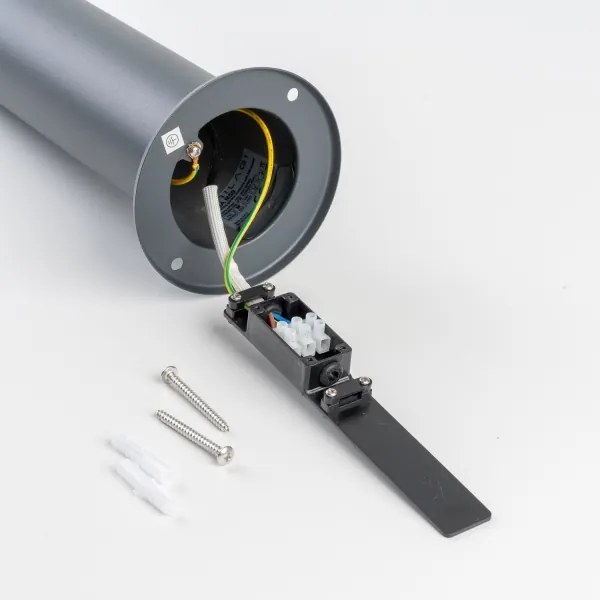 BRILAGI - LED Venkovní lampa ELIA 1xE27/7W/230V 4000K IP44 100 cm antracit
