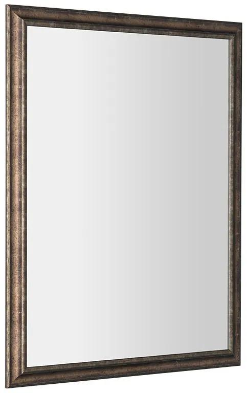 Sapho ROMINA zrcadlo v dřevěném rámu 680x880mm, bronzová patina - NL397