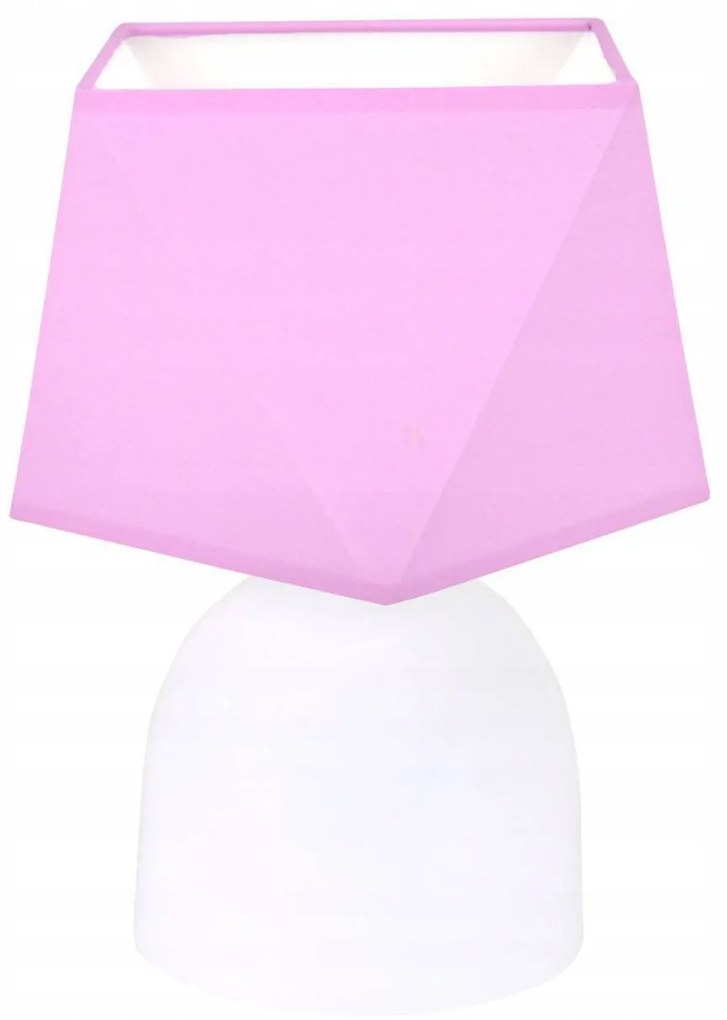 Stolní lampa DIAMOND, 1x textilní stínítko (výběr ze 12 barev), (výběr ze 3 barev konstrukce), N