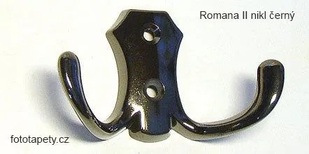 kovový věšák ROMANA II Varianta: věšák ROMANA II nikl matný