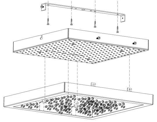 Eglo 32025 - LED Stropní svítidlo CARDITO LED/16W/230V
