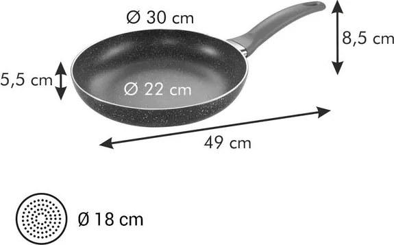 TESCOMA Pánev MANICO ROSSO ø 30 cm