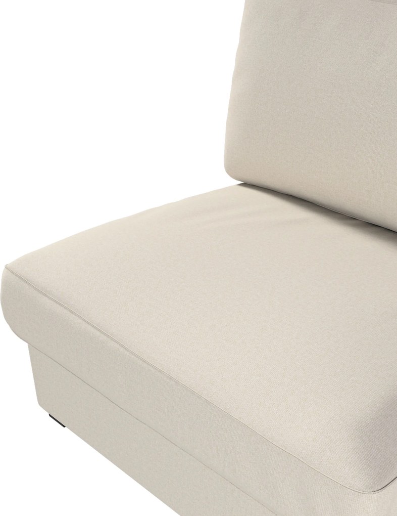 Potah na neskládací křeslo IKEA Kivik barva šedá látka pletený vzor