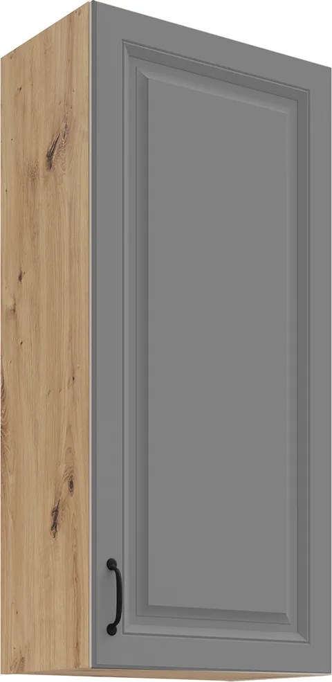 STILO ad | horní skříňka 50 G-108 1F s policemi | 50 cm | EXTRA VYSOKÁ | UNI dvířka | artisan/šedá