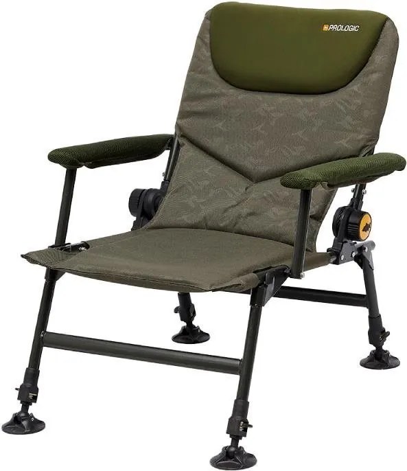 Kempingové křeslo prologic inspire lite-pro recliner chair with armrests