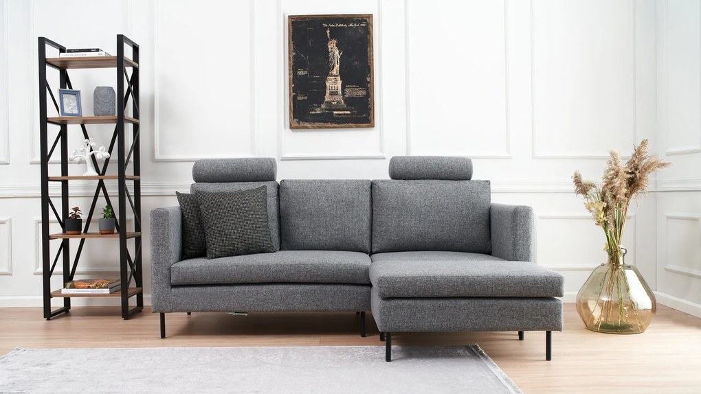 Hannah Home Modulová pohovka MINO šedá 825BLC1724