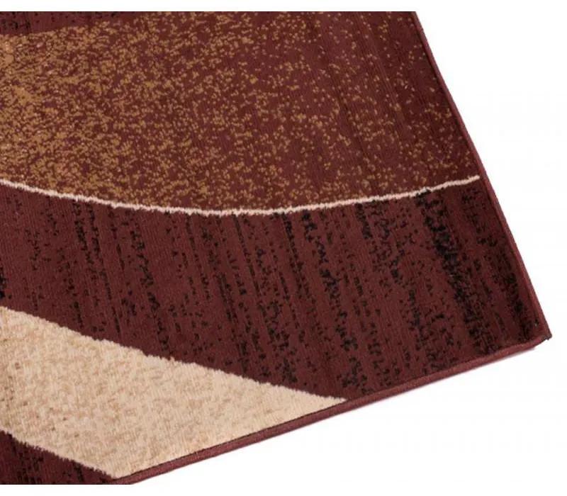 Kusový koberec PP Mel hnědý 140x200cm