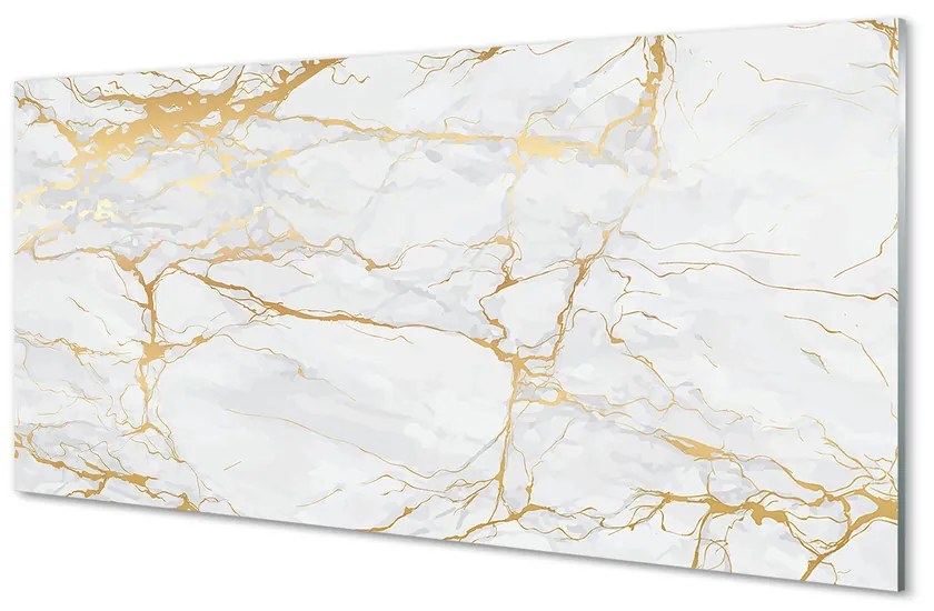 akrylový obraz Marble kamenná zeď 125x50 cm