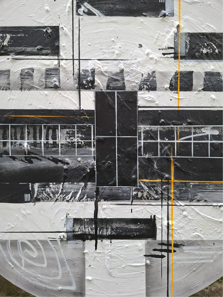 Fero Radačovský / Orol | Monoscope Rám: Černý, Velikost: 40 x 30 cm