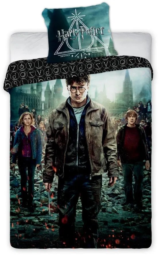 Povlečení Harry Potter 003 Relikvie smrti 140x200/70x90