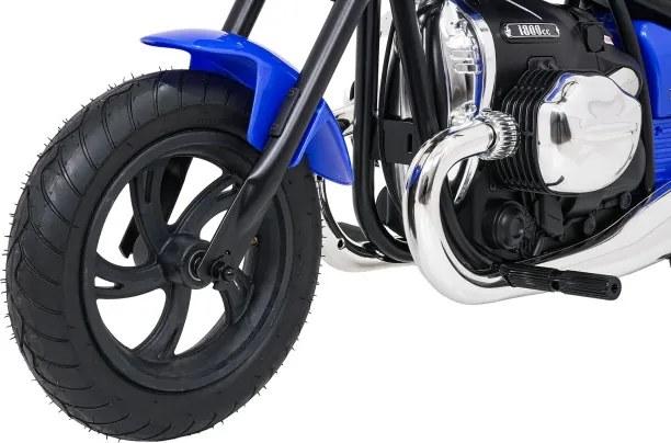 Elektrická motorka BMW R18 modrá