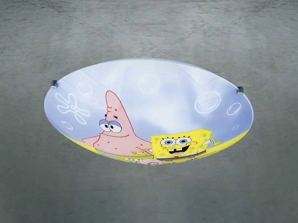 LAM Italské světlo Spongebob GD 0204PL40 průměr 40cm GD 0204/PL40