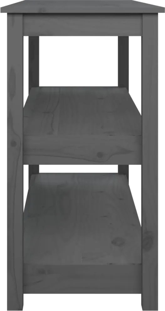 vidaXL Konzolový stolek 110x40x74 cm masivní borové dřevo [821666] Barva: Přírodní