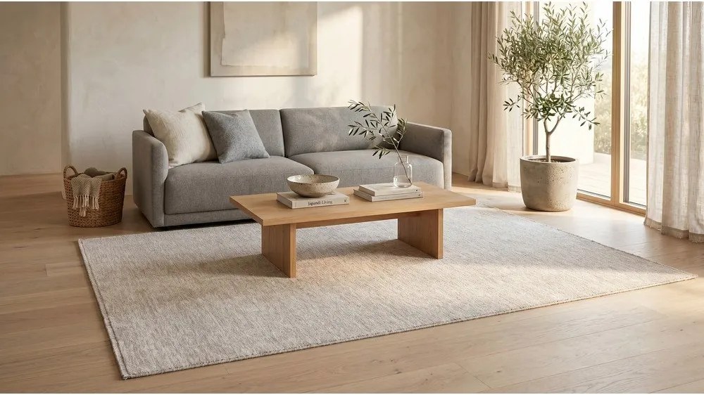 Krémový koberec 200x290 cm Puro – ESTE