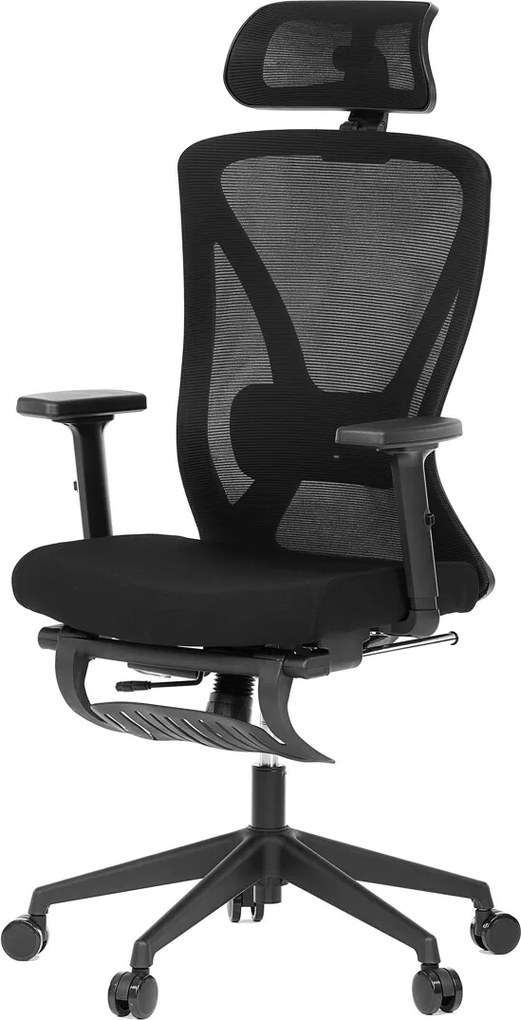 Ergonomická kancelářská židle ROJAS - černá síťovina