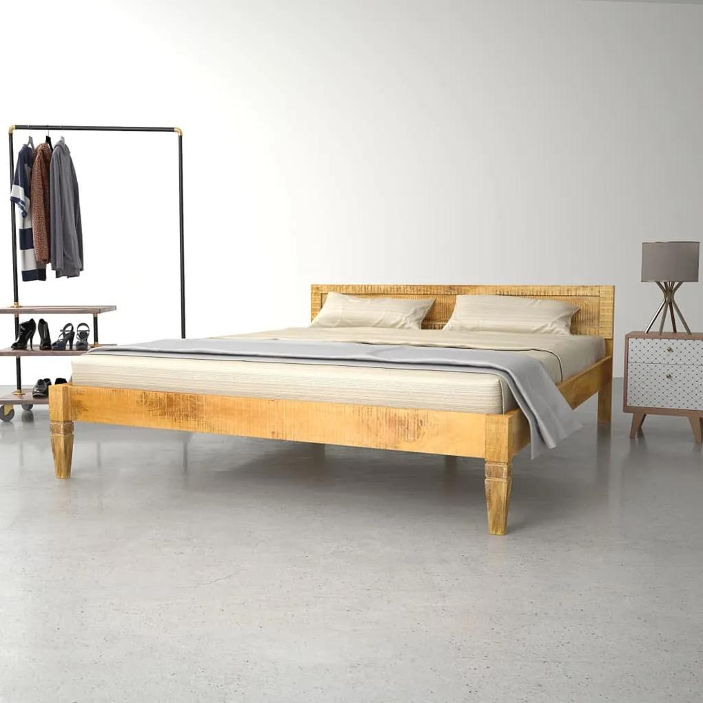 Rám postele Nardin z masivního mangovníkového dřeva | 160x200 cm