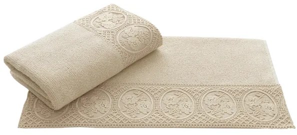 Soft Cotton Luxusní ručník ELIZA 50x100 cm Béžová