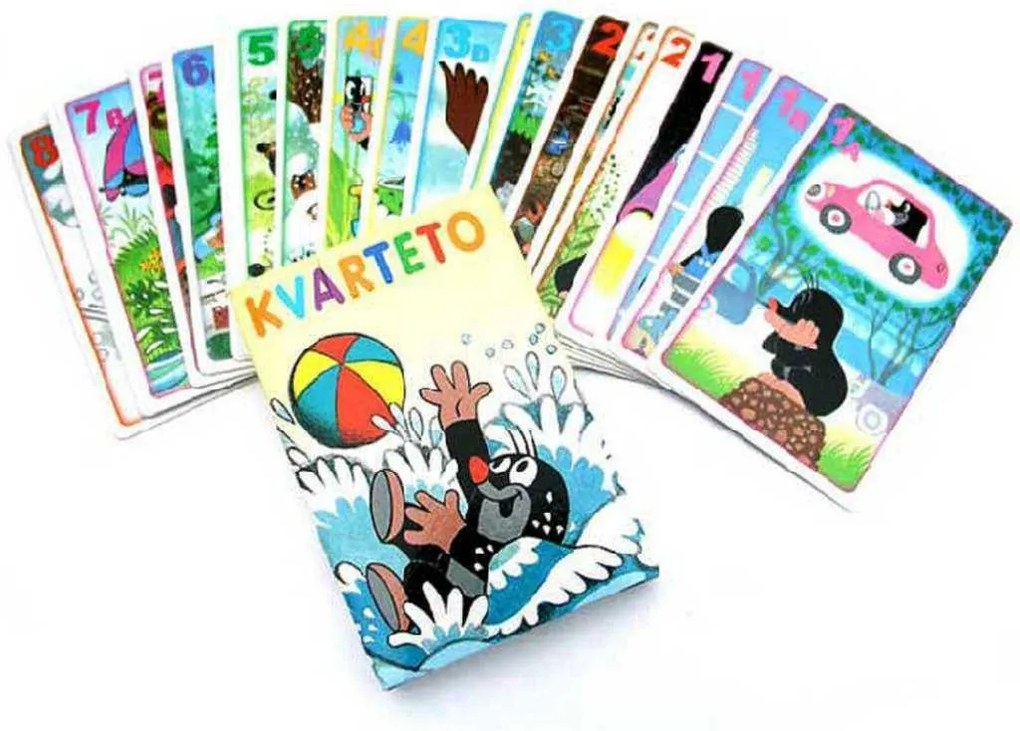 AKIM Hra Kvarteto 1 Krtek (Krteček) *SPOLEČENSKÉ HRY* 10702894