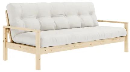 sofa KNOB by Karup - 95*205 cm natural (přírodní) + futon natural 701