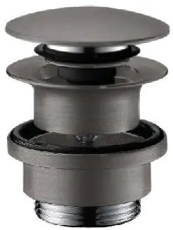 Hansgrohe - Odtoková souprava Push-Open, kartáčovaný černý chrom 50100340